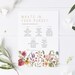 Wildflower What's in Your Purse Game, Printable Bridal Shower Game ...