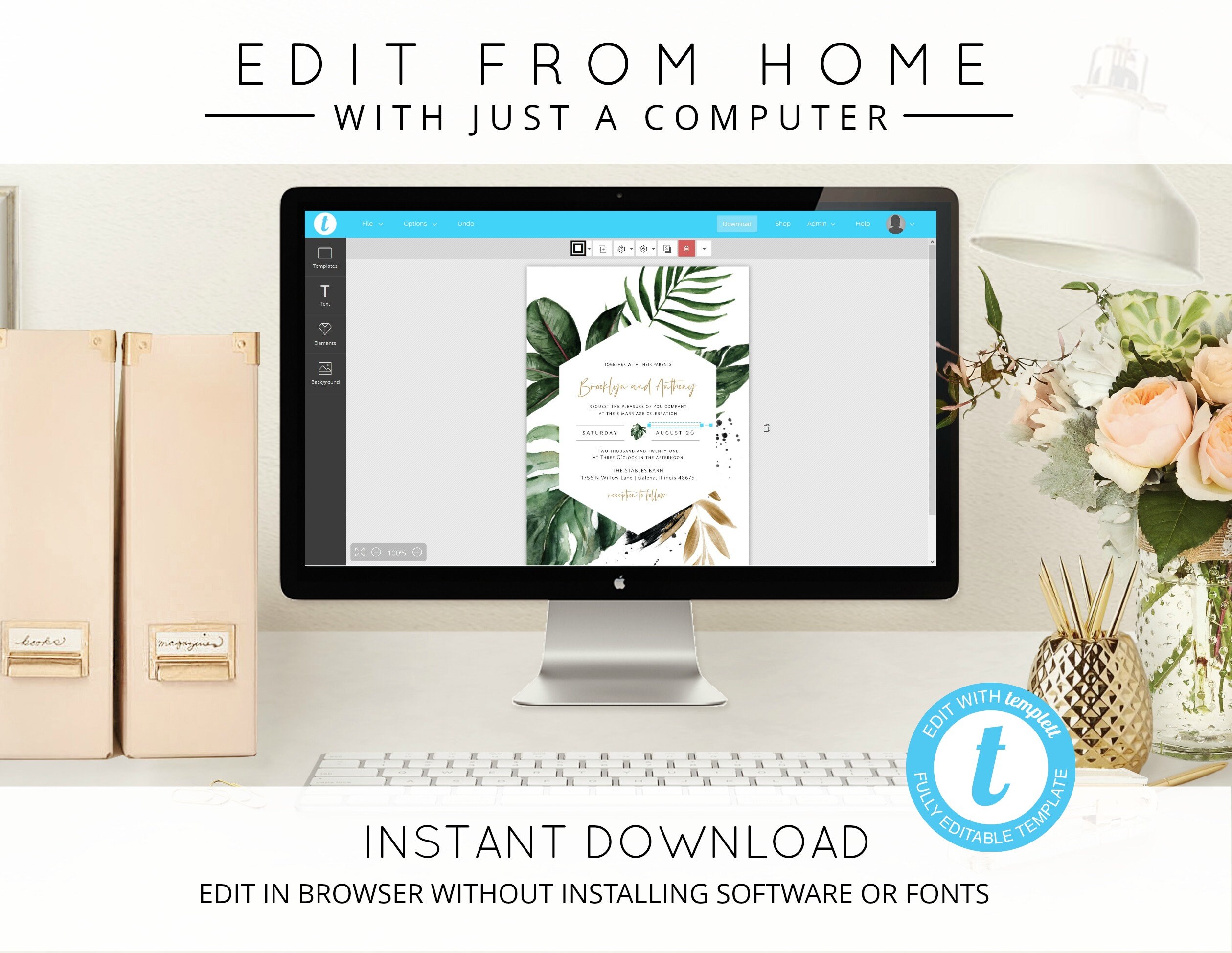 Tropical Price is Right Game Gold Baby Shower Game Printable | Etsy