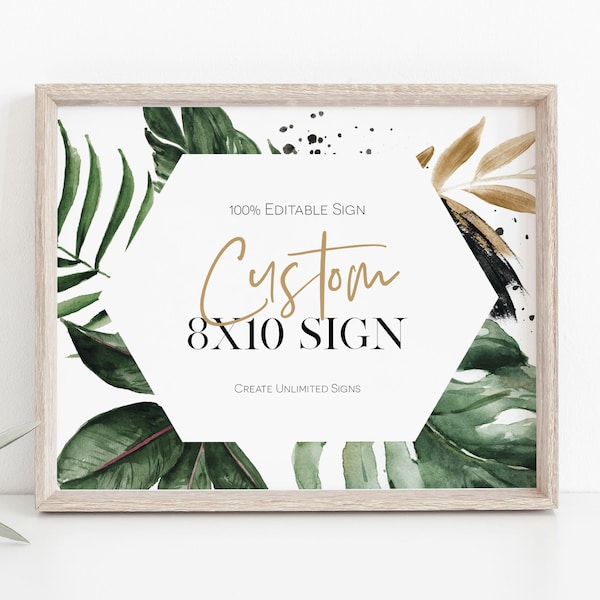 Tropical Sign - Etsy