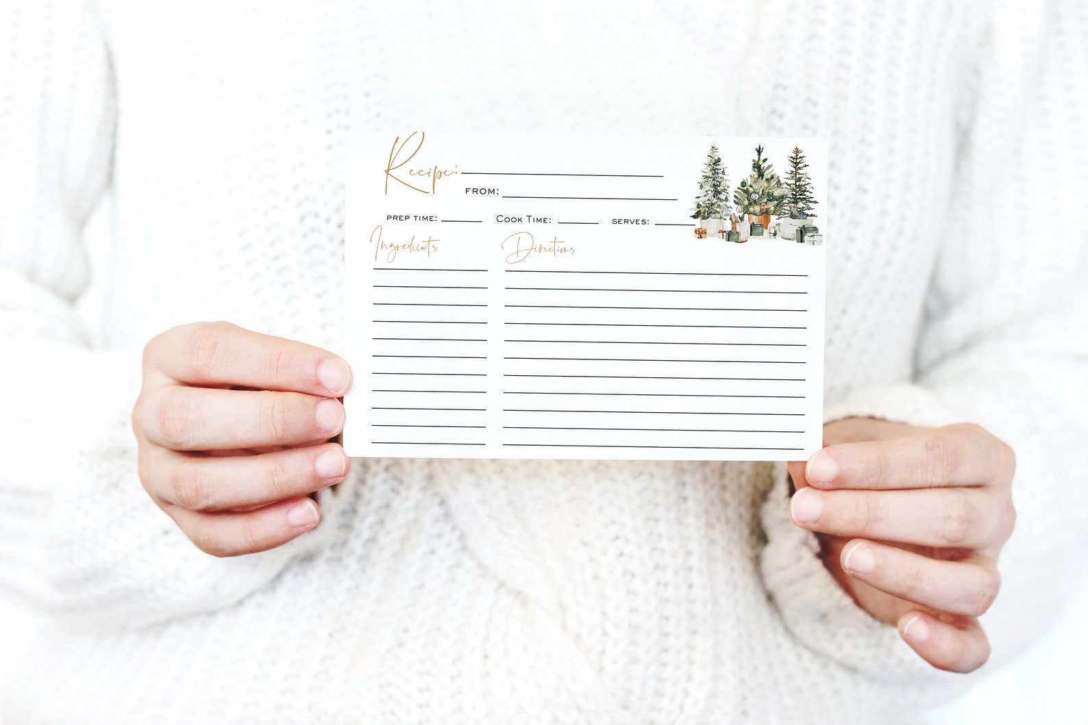 Christmas Bridal Shower Invitation Set, Holiday Bridal Shower ...
