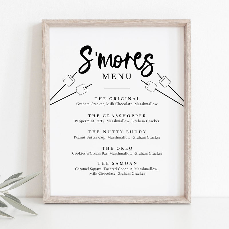 Smores Bar - Etsy