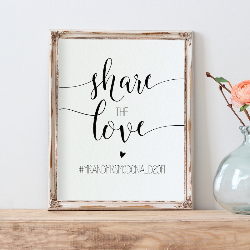 Hashtag Love - Etsy