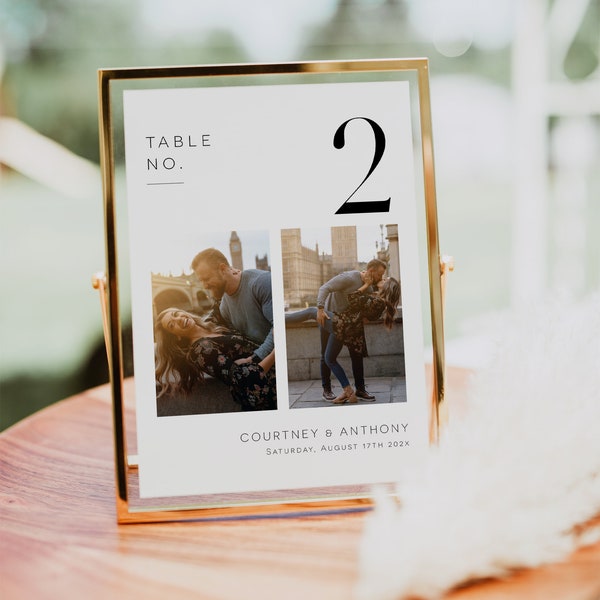 Photo Table Numbers - Etsy