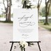 Script Unplugged Ceremony Sign, Wedding Unplugged Poster Sign Template ...