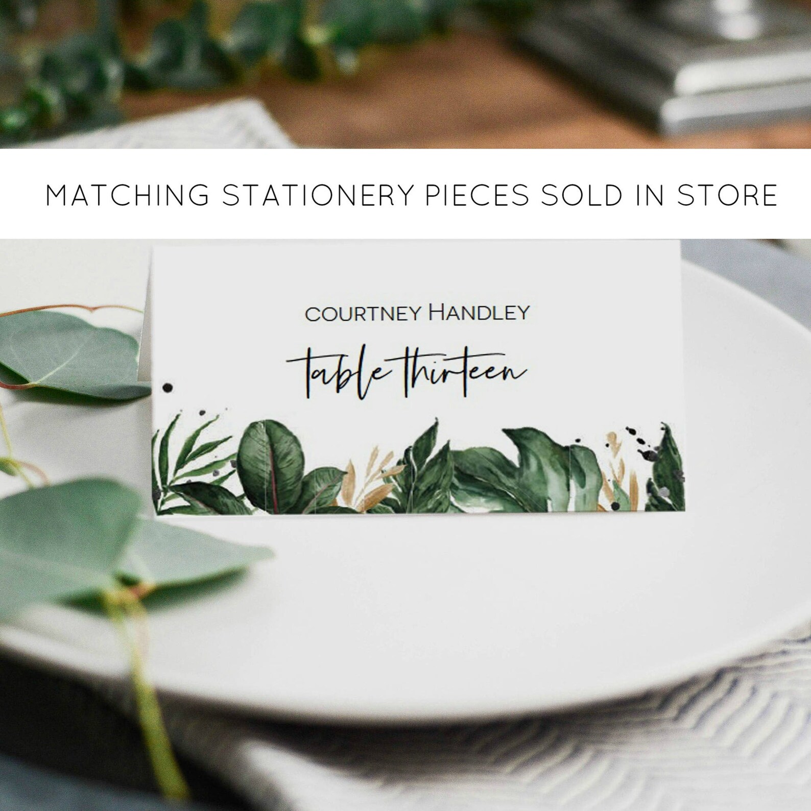 Printable Table Numbers Tropical Table Numbers 5x7 4x6 - Etsy