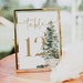 Christmas Printable Table Numbers, Holiday Table Numbers, 5x7 & 4x6 ...