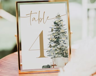 Printable Table Numbers - Etsy