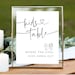 Kids Table Sign, Minimalist Wedding Children's Table Sign, Printable ...