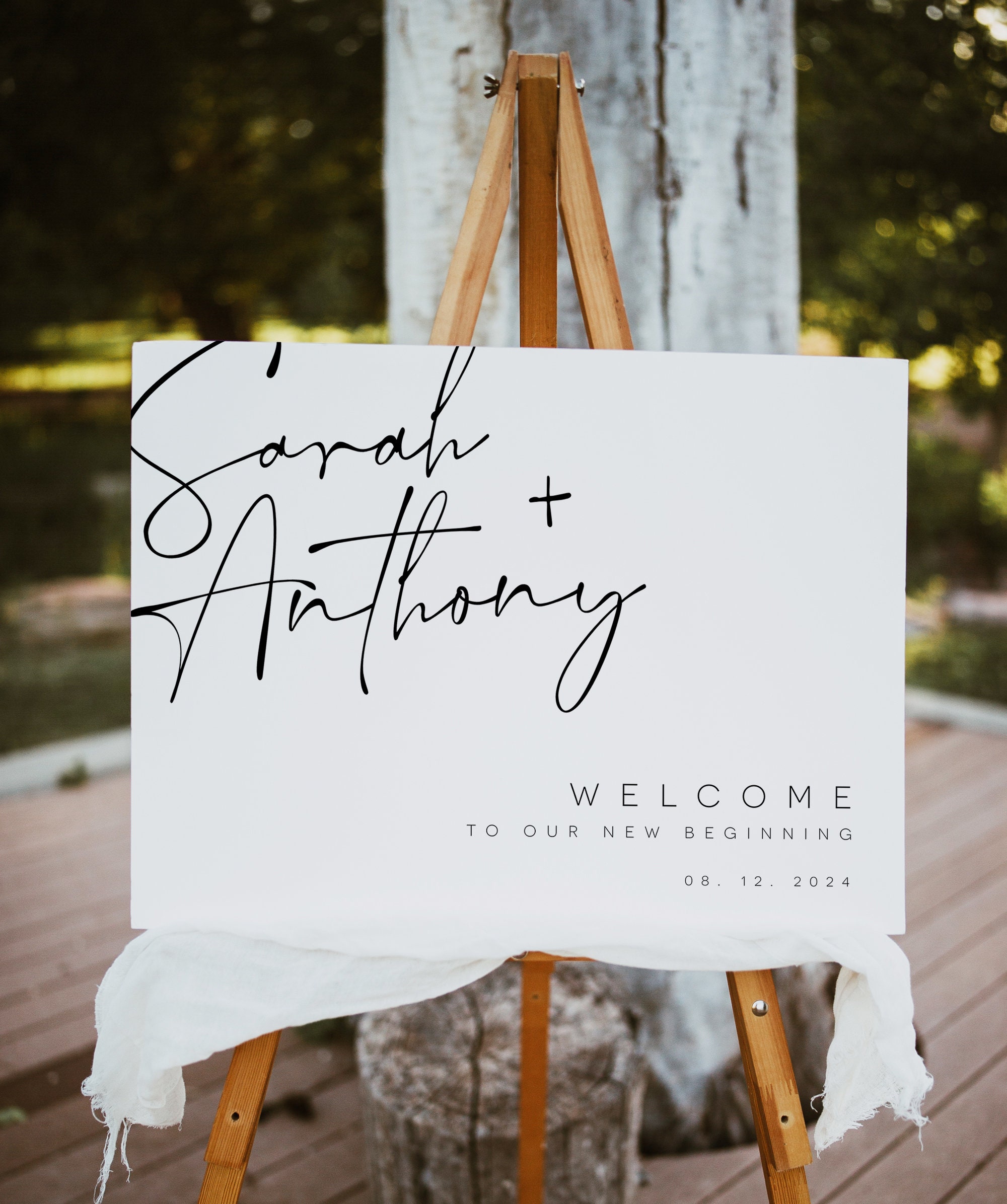 Wedding Welcome Sign, Welcome Poster, Printable Wedding Welcome ...
