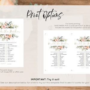 Baby Animal Names Baby Shower Game Floral Baby Shower Games - Etsy