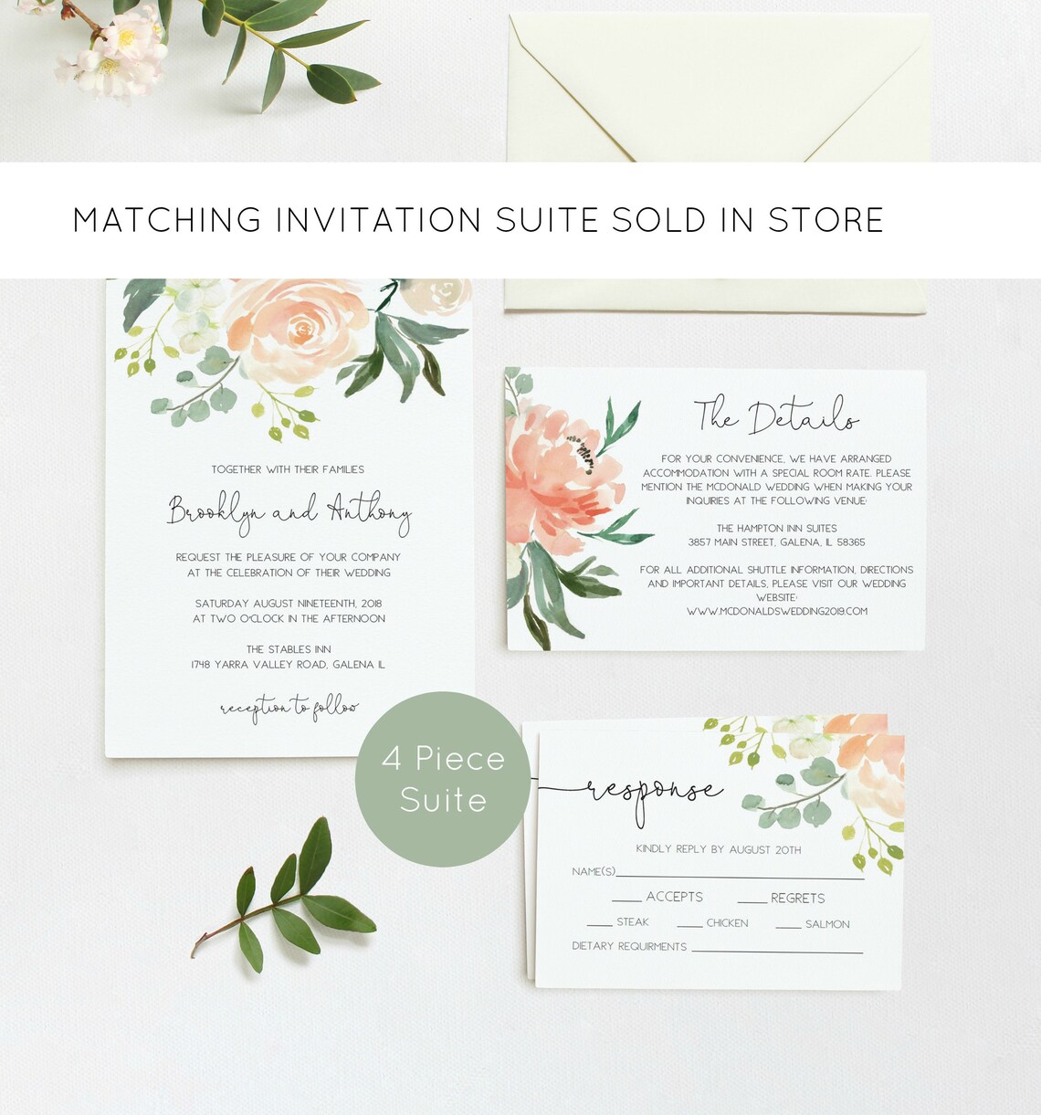 Printable Table Numbers Peach Table Numbers 5x7 4x6 Table - Etsy