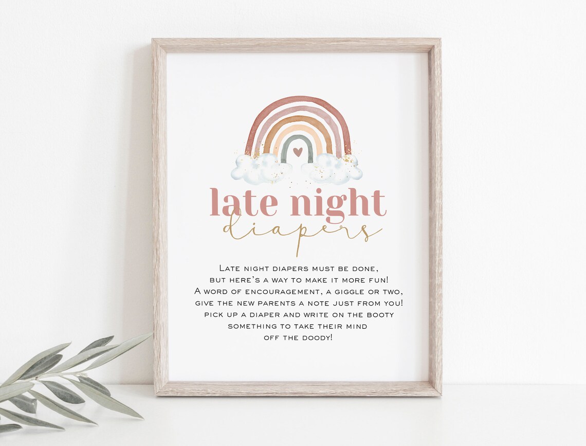 Rainbow Baby Shower Game Bundle Baby Shower Games Games - Etsy