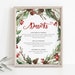 Dessert Menu Sign, Christmas Desserts Sign Template, Printable Sweets ...
