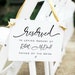Reserved Seating Sign, Wedding Memorial Sign, Wedding Memory Reserved ...