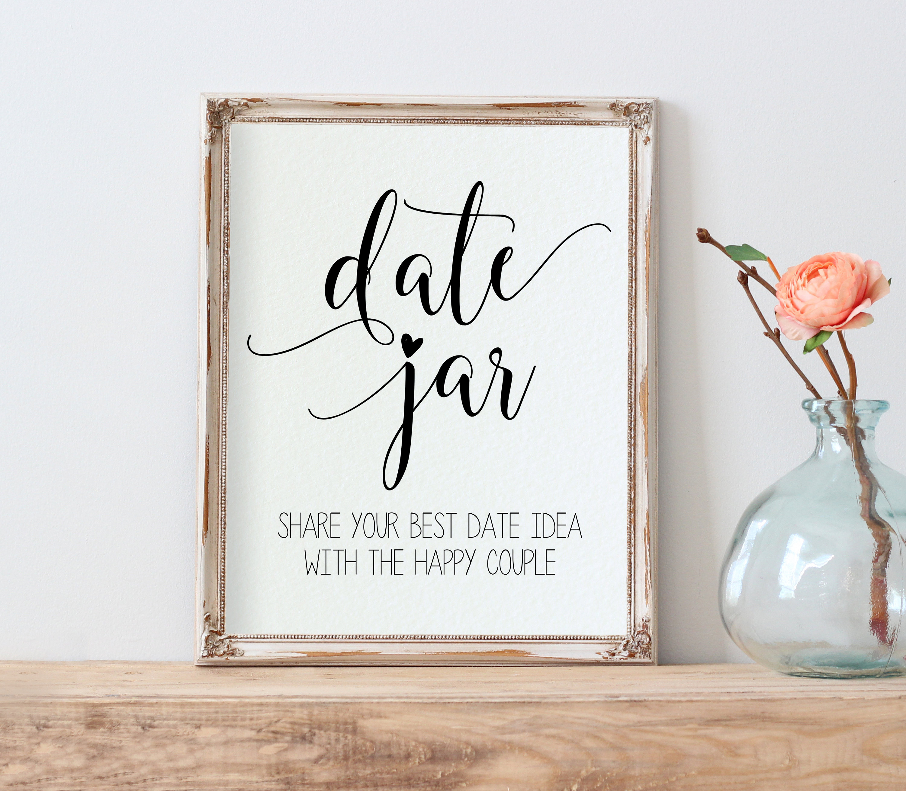 Date Night Ideas Sign Wedding Date Night Advice Date Night | Etsy