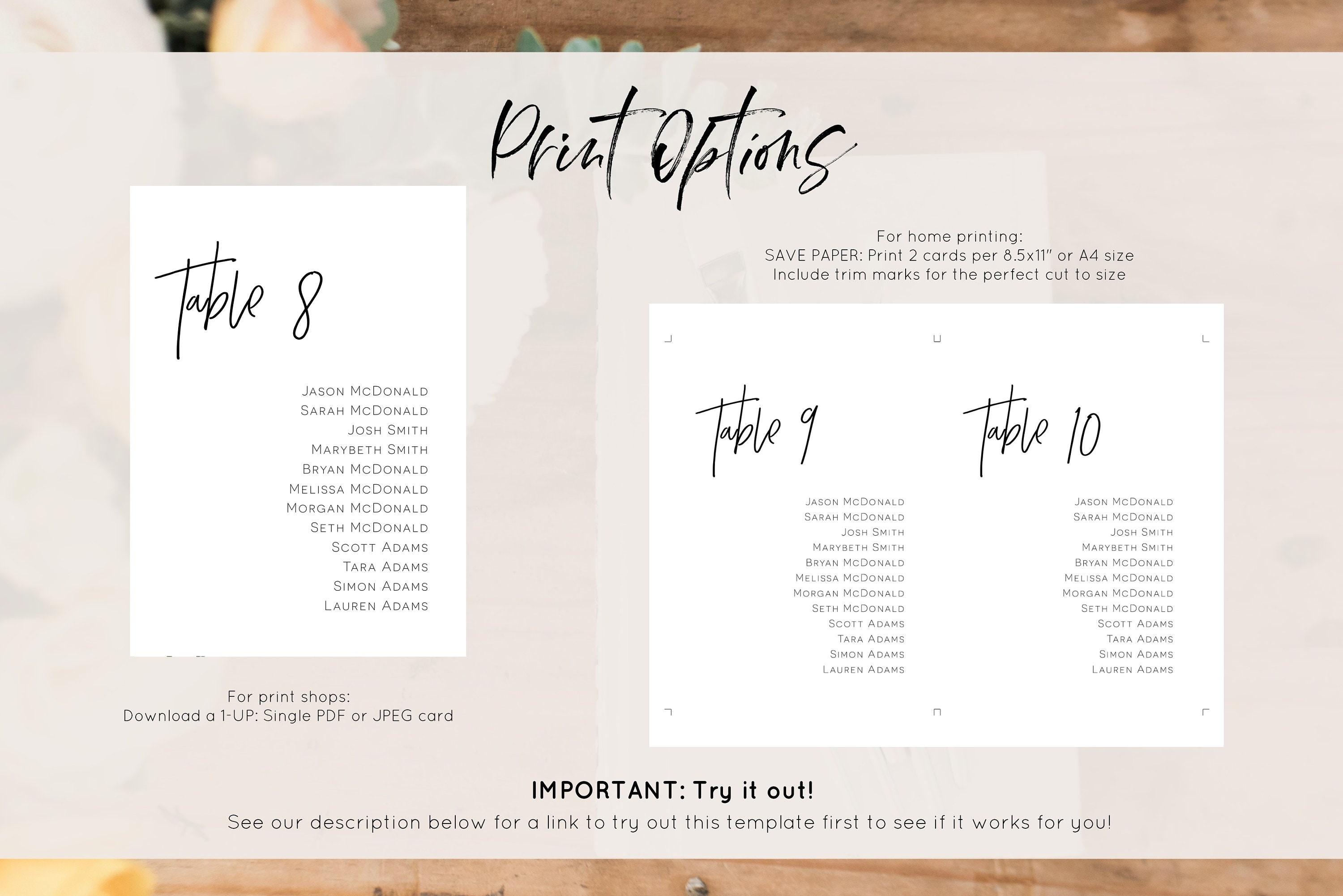 Seating Chart Cards Table Seating Wedding Seating Cards - Etsy