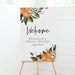 Citrus Welcome Sign, Welcome Poster, Printable Welcome Sign, Orange ...
