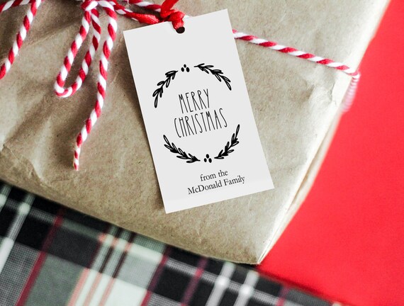 Rustic Christmas Gift Tags Gift Tags & Gift Card Holders: Rustic