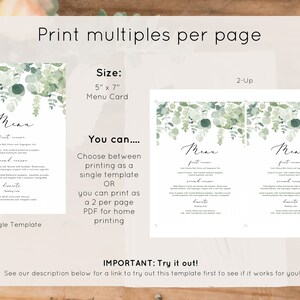 Printable Table Numbers, Lemon Table Numbers, 5x7, 4x6, Templett Table ...