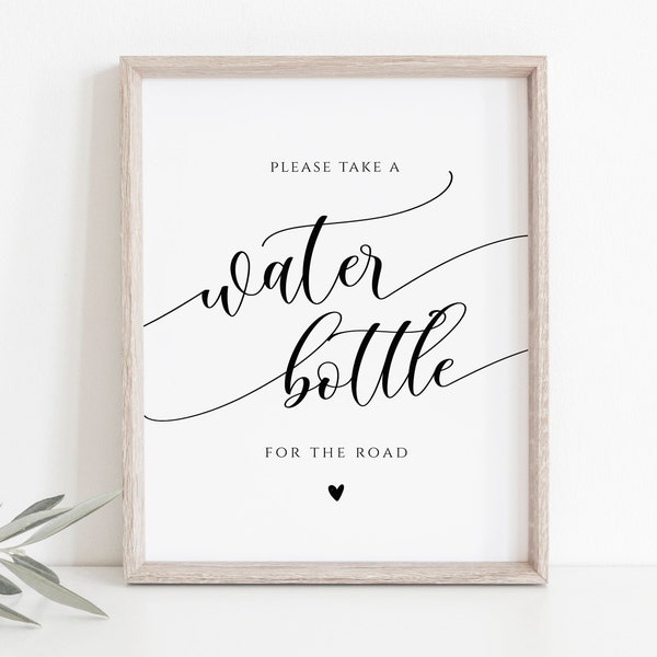 Complimentary Water Sign - Etsy