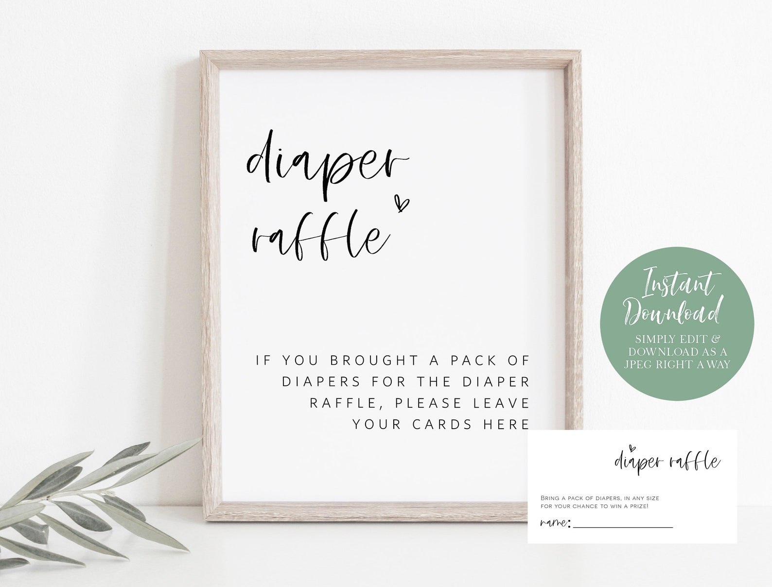 Everything You Need To Know About Throwing A Diaper Raffle - Messy Bun ...
