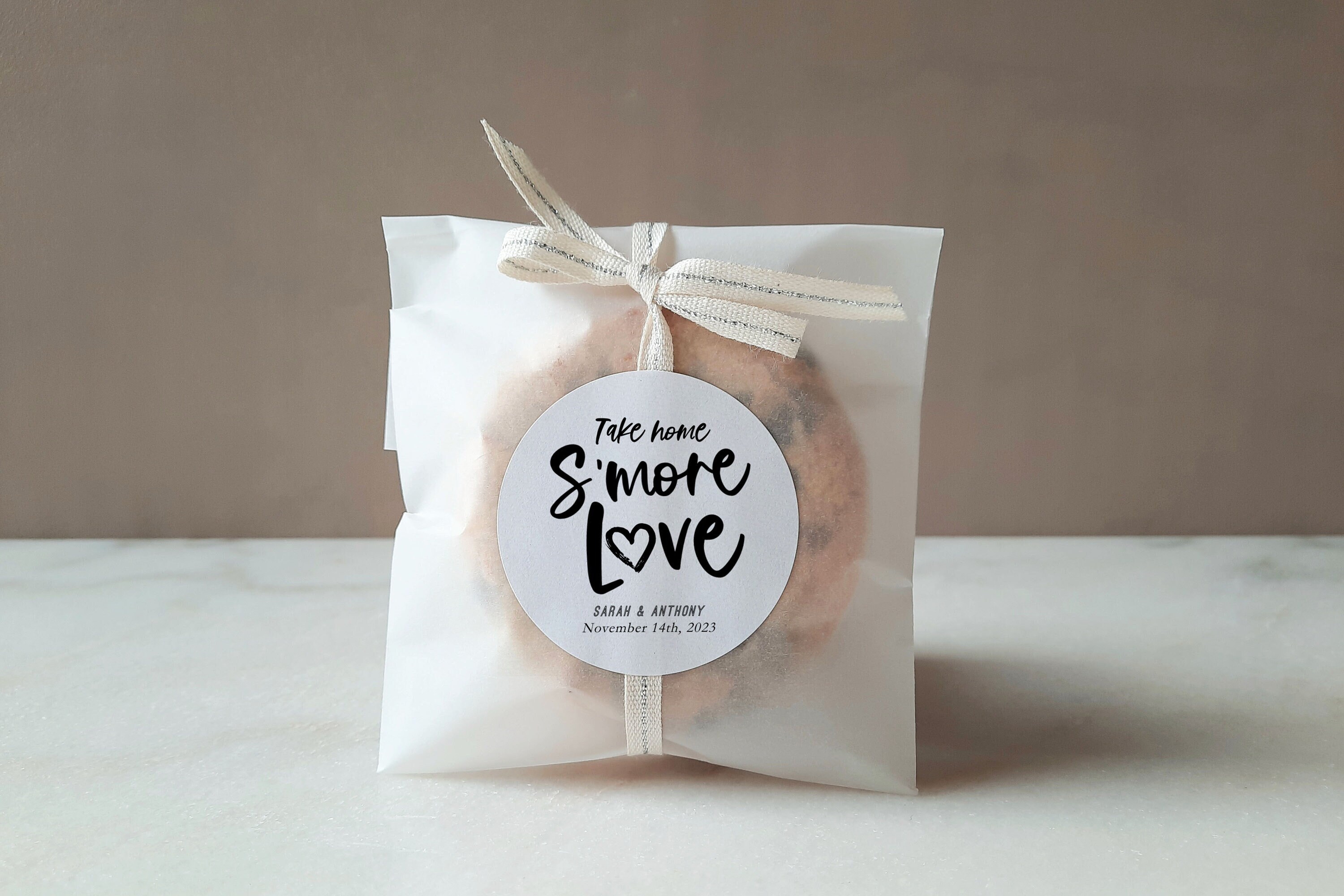 Take Home S'more Love Tag, Smores Favor Label, Instant Download ...