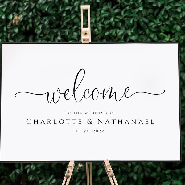 Wedding Welcome Sign - Etsy