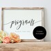 Calligraphy Programs Sign, Wedding Programs Sign Template, Printable ...