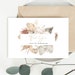 Boho Thank You Card Printable Thank You Folded Thank You - Etsy