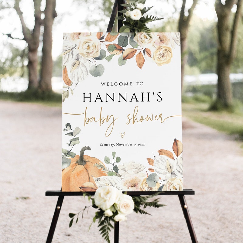 Fall Welcome Sign - Etsy