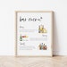 Minimalist Drinks Sign, Printable Bar Menu Template, Editable Bar Sign ...