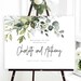 Greenery Welcome Sign, Welcome Poster, Printable Welcome Sign, Wedding ...