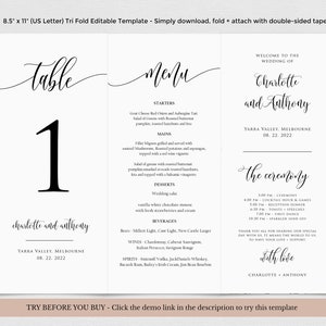 Southern Wedding Tri-fold Table Number, Tri-fold Table Menu, Triangle ...
