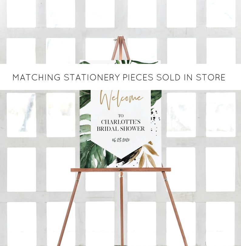 Tropical Thank You Tag Printable Favor Tag Template Tropical | Etsy