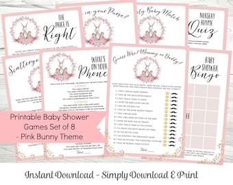 Baby shower bunny | Etsy