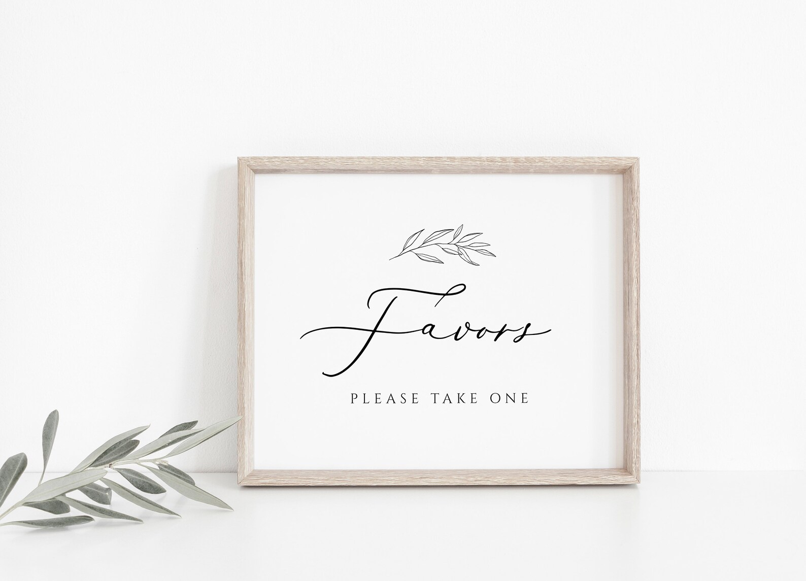 Favors Sign Printable Favours Sign Wedding Template | Etsy