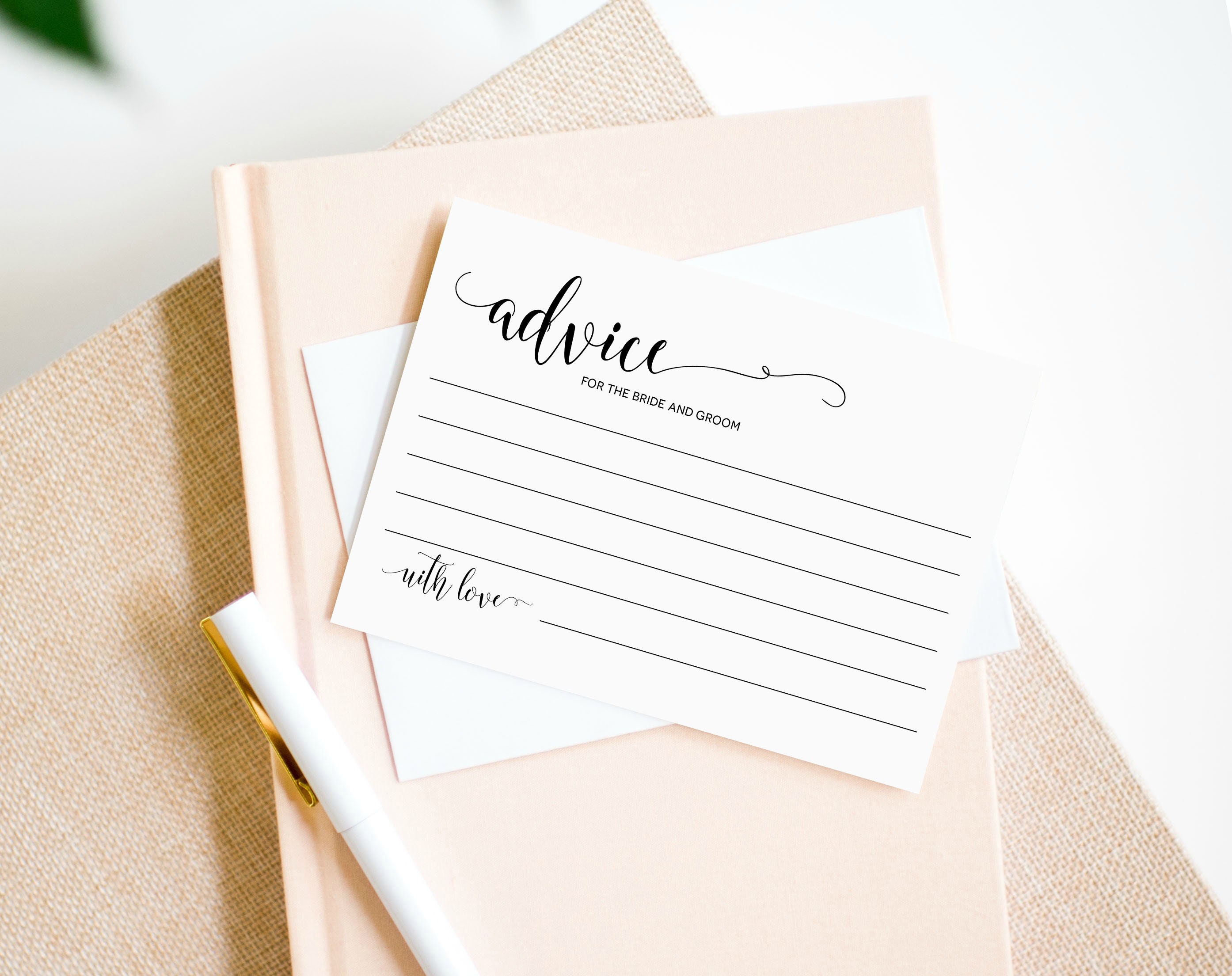 Wedding Advice Sign Template, Printable Advice Cards, Wedding Signs ...