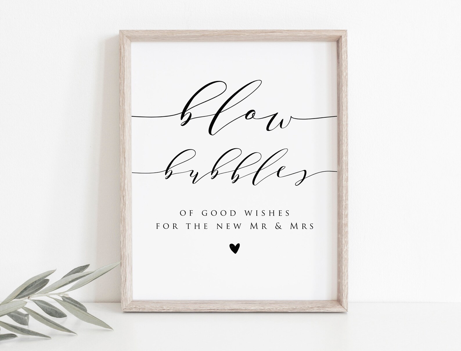 Blow Bubbles Wedding Sign Template, Wedding Sign Printable, Bubbles ...