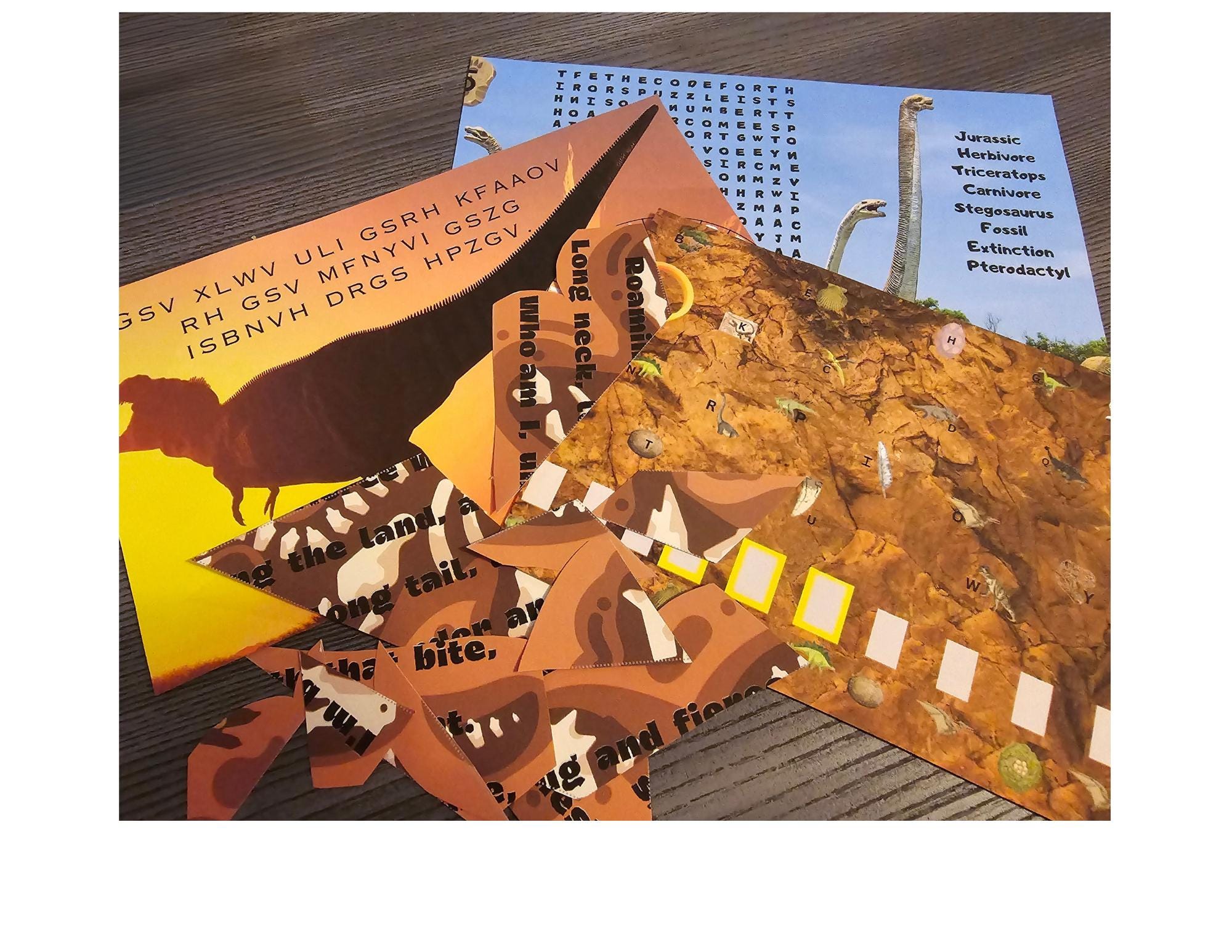 Ultimate Dinosaur Escape Room Kit - Fun and Educational Adventure for ...