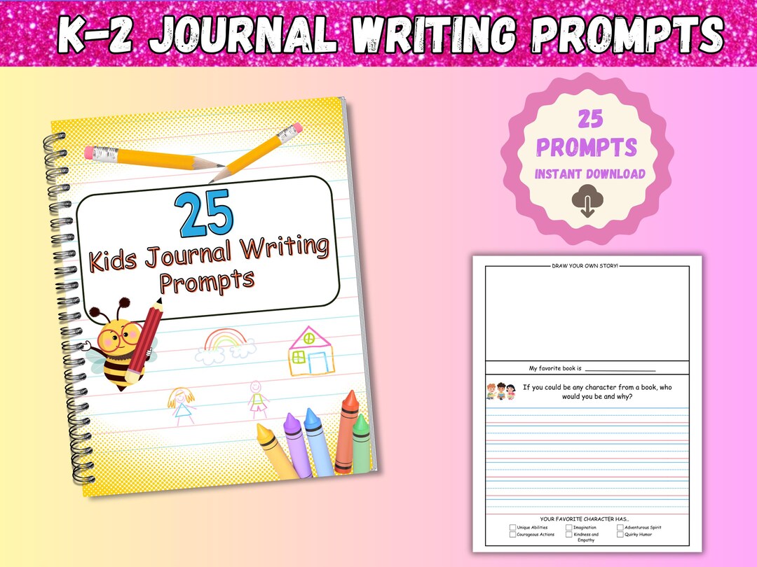 25 Engaging Writing Prompts for K-2 Students Daily Writing Prompts ...