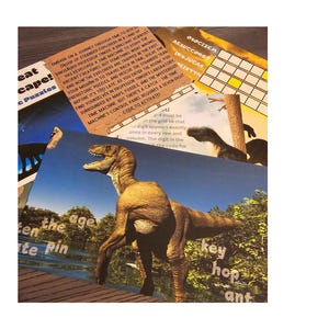 Ultimate Dinosaur Escape Room Kit - Fun and Educational Adventure for ...