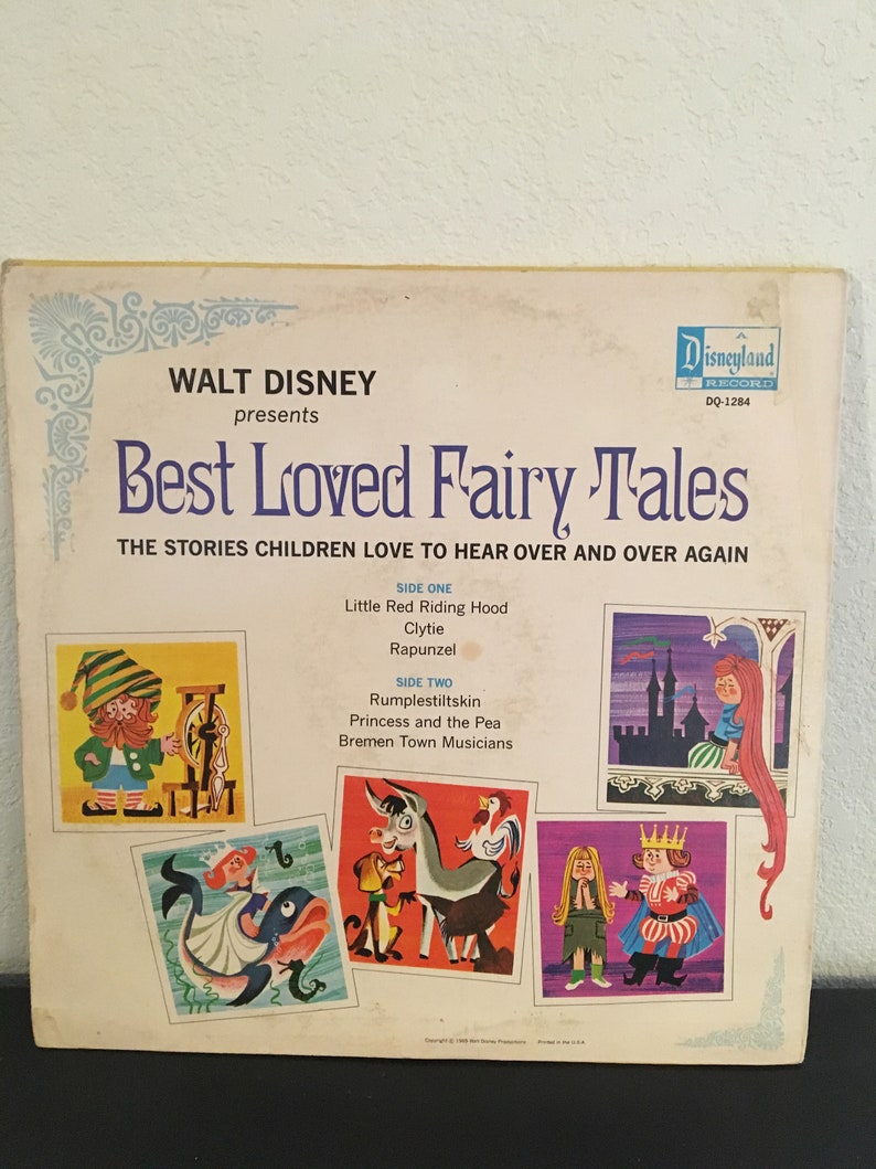 Vintage Little Red Riding Hood Record Album - Etsy