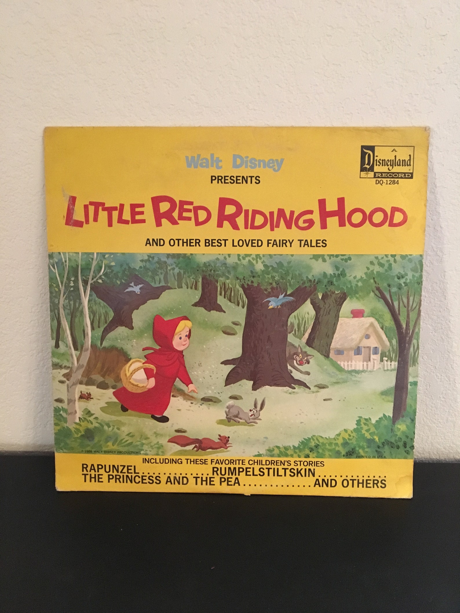 Vintage Little Red Riding Hood Record Album - Etsy