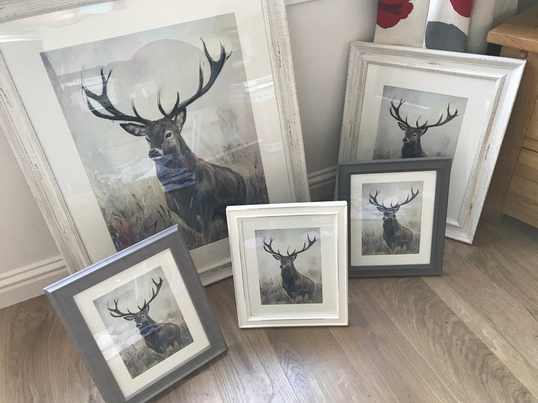 Stag Art Stag Print Stag Picture Stag Painting Deer Art - Etsy