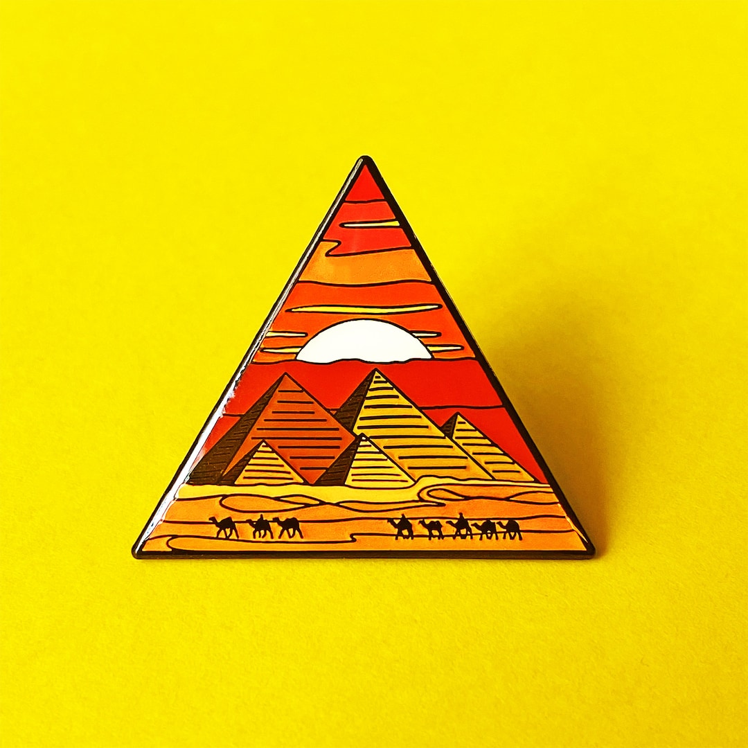 Great Pyramids Pin - Etsy