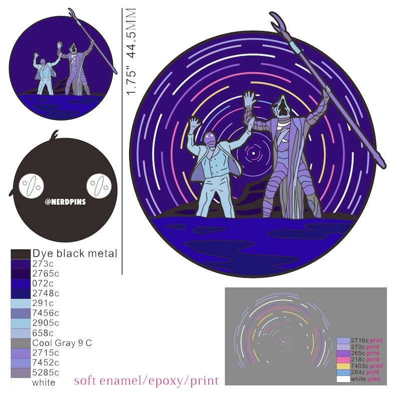 Moon Knight Pin - Etsy