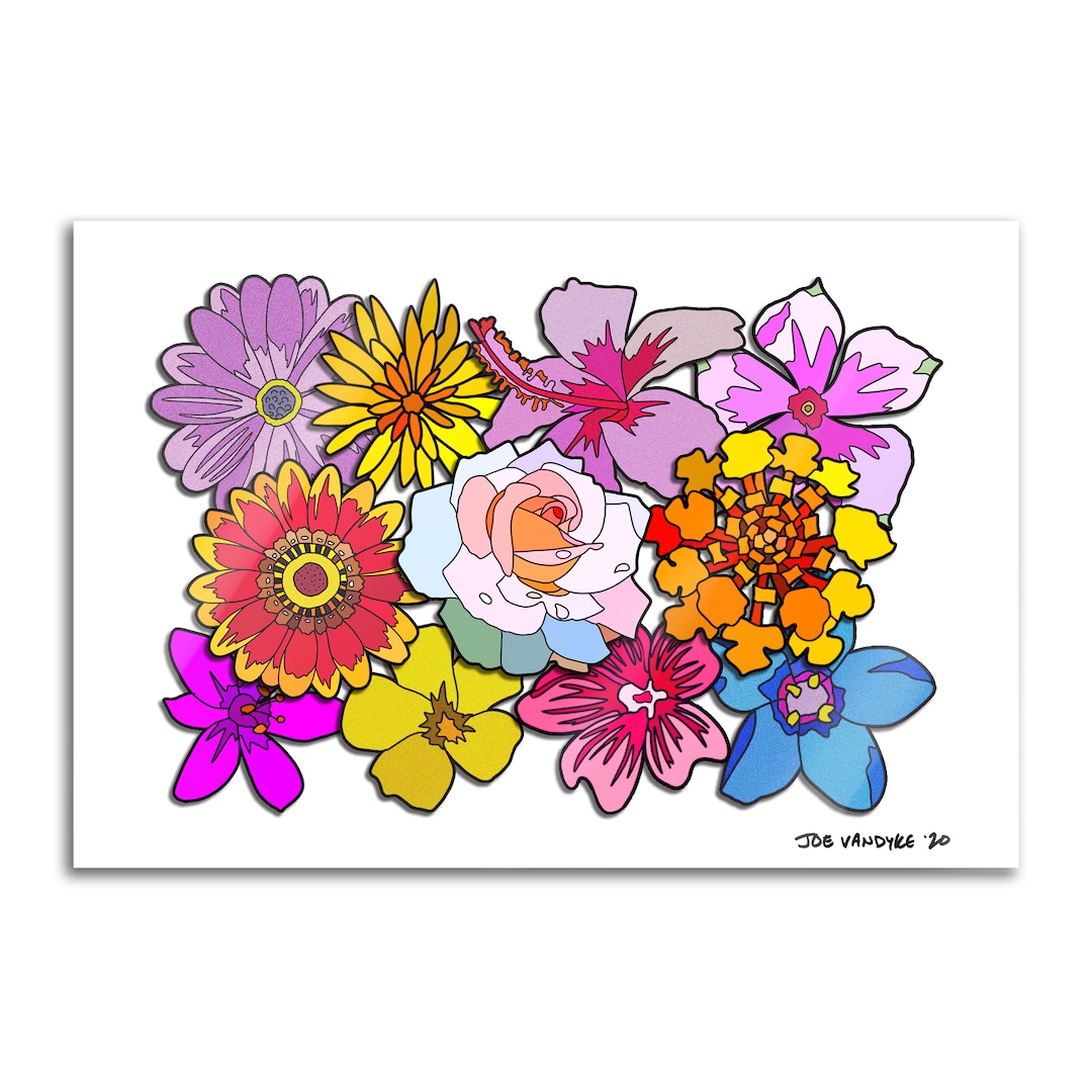 Gorgeous Flowers 13x19 Print - Etsy