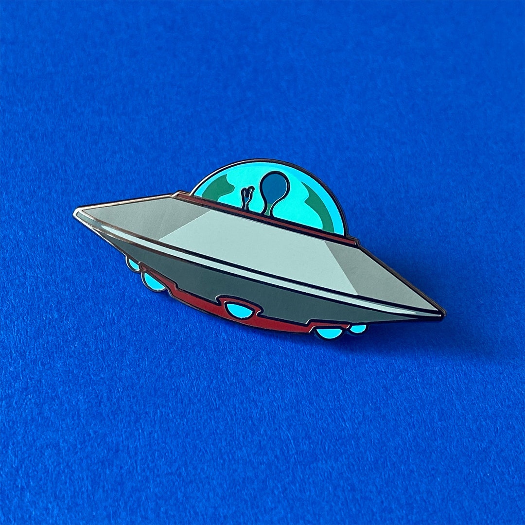 UFO Pin - Etsy