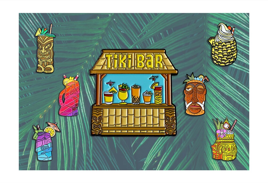 Tiki Bar 13x19 Print | Etsy