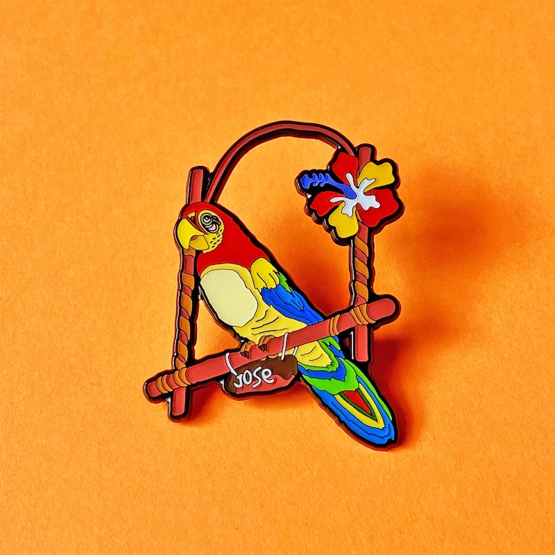 Parrot Pins - Etsy